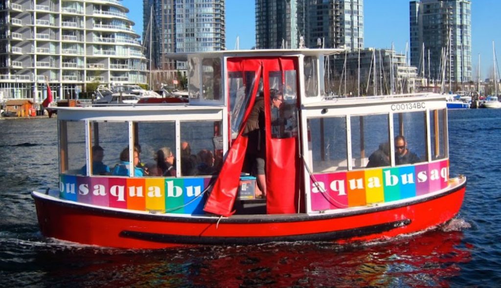 Aquabus - Not The Destination Public Transit Tourism Hub